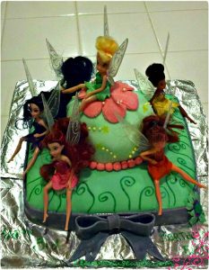 Tinker Bell Cake - Clever Housewife