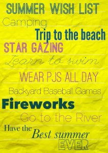 Our Summer Wish List for the Best Summer Ever - Clever Housewife