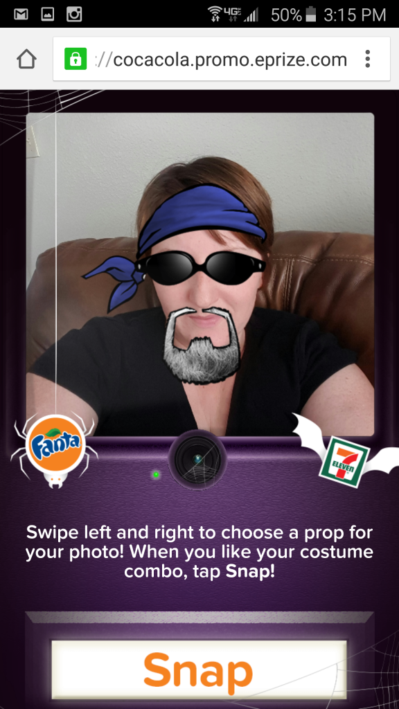 Freaky Fanta Foto Booth Selfie - Clever Housewife
