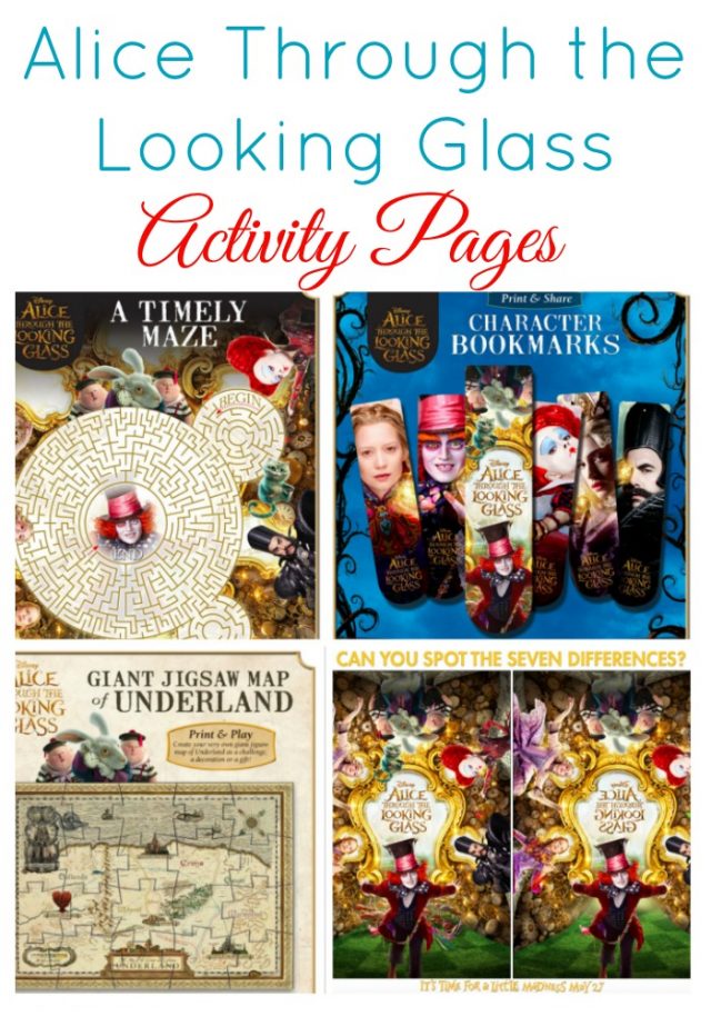 Alice Through the Looking Glass Recipes and Printables - Clever Housewife