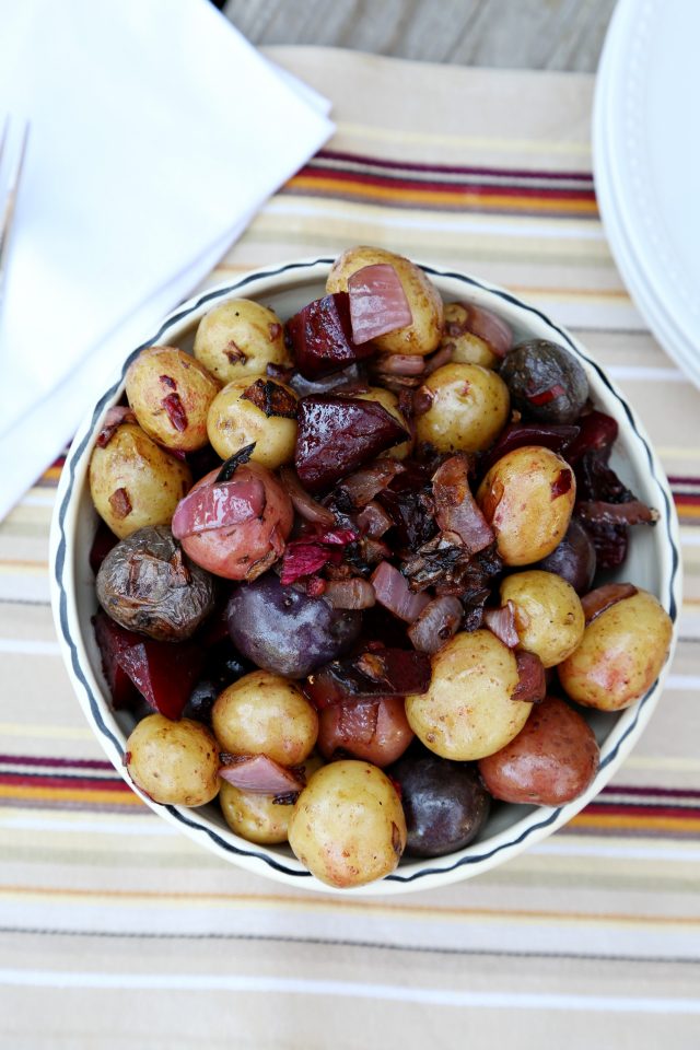 Roasted Potatoes and Beets - Clever Housewife