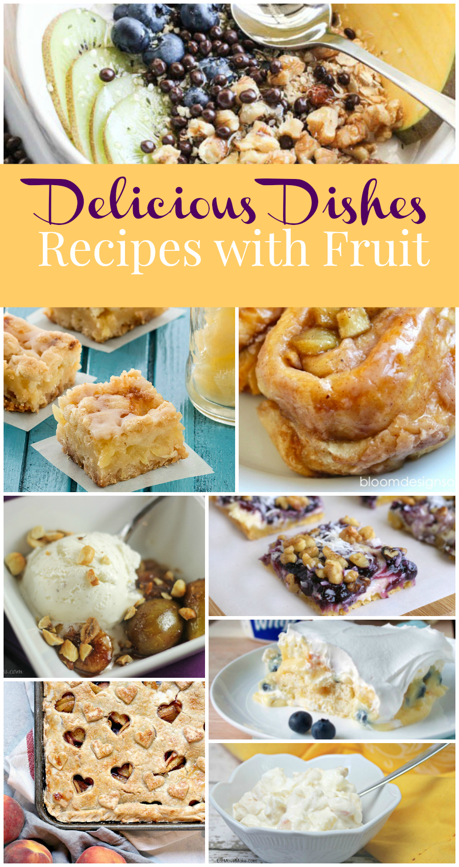 Recipes with Fruit - Delicious Dishes Recipe Party #34 - Clever Housewife