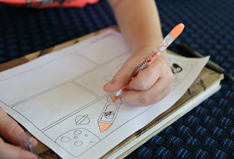 How to Create Comics Using Pentel POP Pens - Clever Housewife