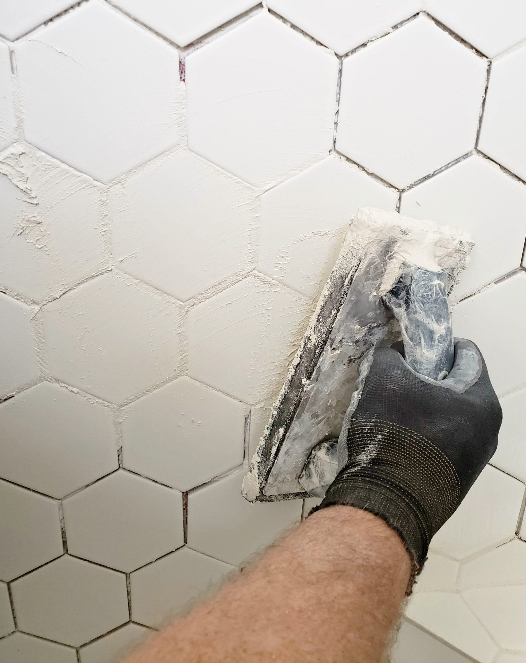 Week 5 of the Jeffrey Court Renovation Challenge: How to Grout Tile ...